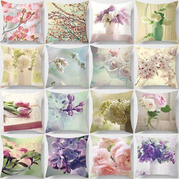 Summer Flowers Flower World Single-sided Pattern Mat Sofa Home ...