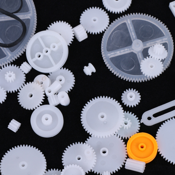 34 tyle Plastic DIY Cog Wheels Worm Gears DIY Robot Accessories Best ...