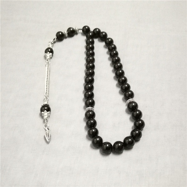 Muslim Tasbih High-grade Handmade 8mm Prayer 33 Beads Islamic DIY Items ...