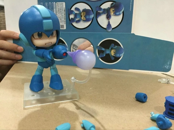 Figma Capcom Original Rockman Action Figure Megaman Model Toy Kids Gift ...