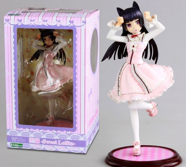 Anime Oreimo Cute Cats Gokou Ruri Kuroneko Sexy PVC Action Figure Model ...