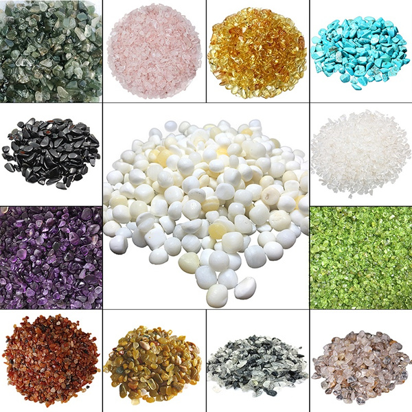 100g Colourful Natural Crystal Fish Tank Gravel Aquarium Decorative ...