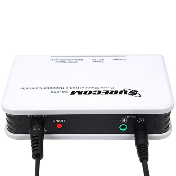 SURECOM SR-628 Cross Band Radio Duplex Repeater Controller White for 2 ...