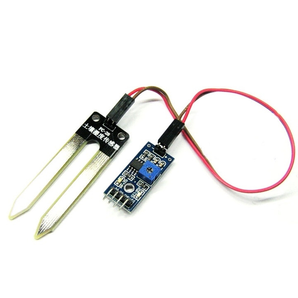 Soil Humidity Moisture Detection Sensor Module Arduino w/Dupont Wires ...