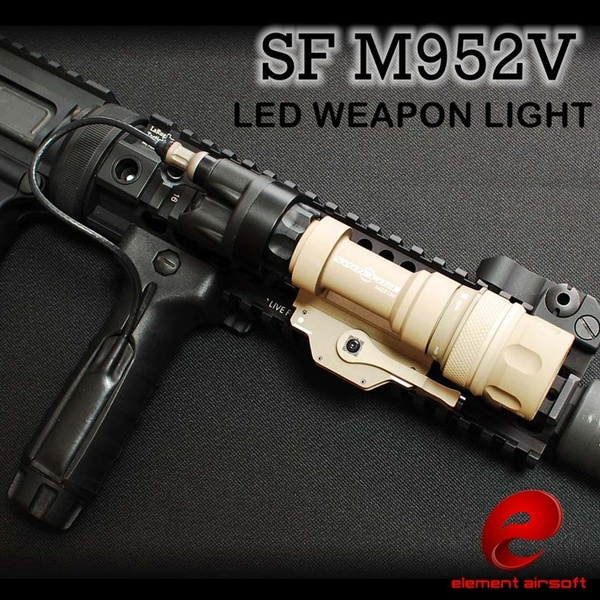 ELEMENT Brand Tactical light SF M952V LED Flashlight Weapon Lights ...