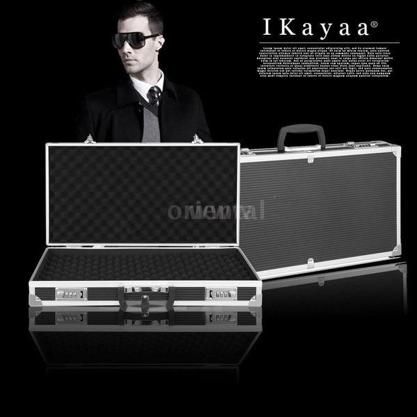 Multi-prupose Aluminum Framed Hard Locking Pistol Gun Case Handgun ...