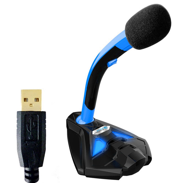 Coolcold USB Powered Adjustable Desktop Microphone with Foam Cover | Wish