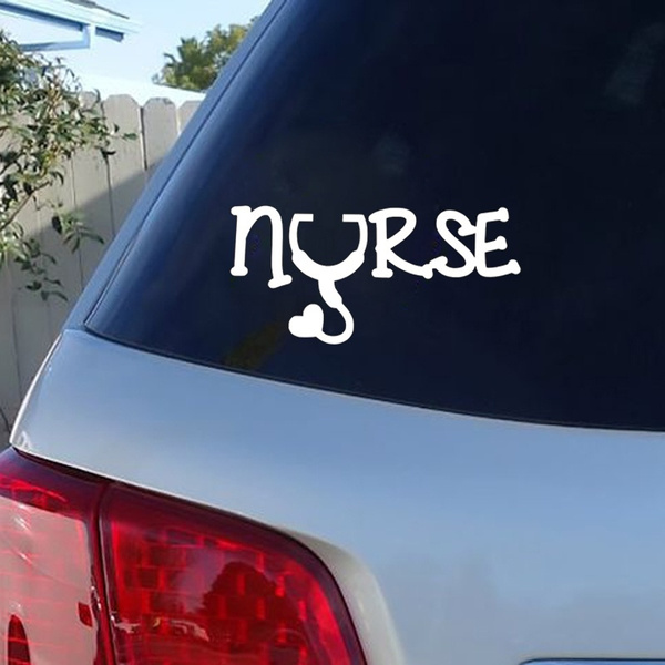 NURSE Car Decal Vinyl Sticker Car Boat Window Nurse Doctor Hospital | Wish