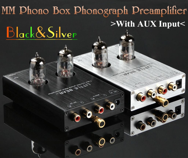 Vacuum Tube MM Phono RIAA Turntable Preamplifier HiFi (with AUX IN) | Wish