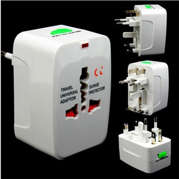 Changeover Plug UK/US/AU Universal To EU AC Power Plug Travel Adapter ...