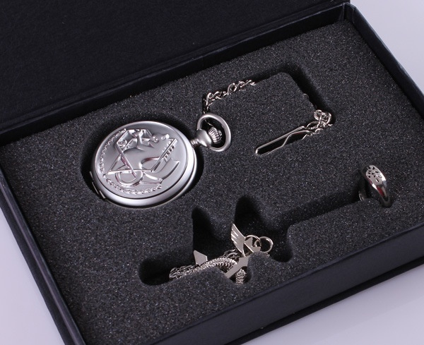 Anime Peripheral Product Anime Pocket Watch Fullmetal Alchemist ...