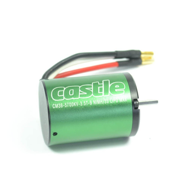 RC Car 1/10 Castle CM36-5700Kv Scale Brushless Sensored 540 Size Motor ...