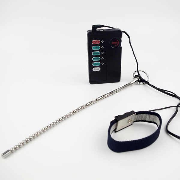 Electro Shock E-Stim with Long 260mm Stainless Urethra Shock Therapy ...