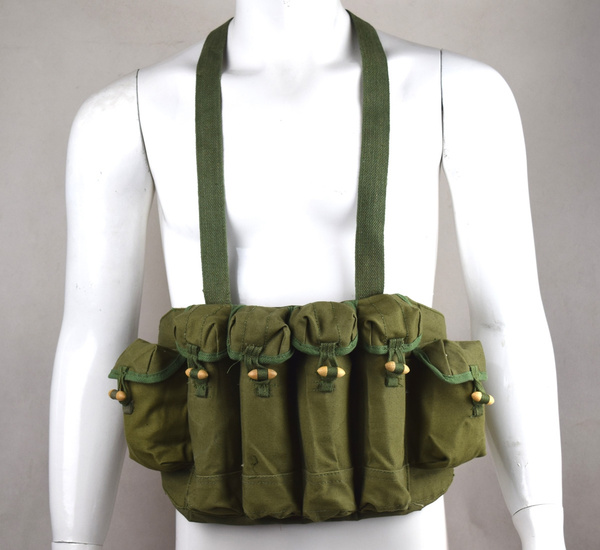 Supplus Chinese Army PLA Type 85 AK Chest Rig Ammo Pouch | Wish