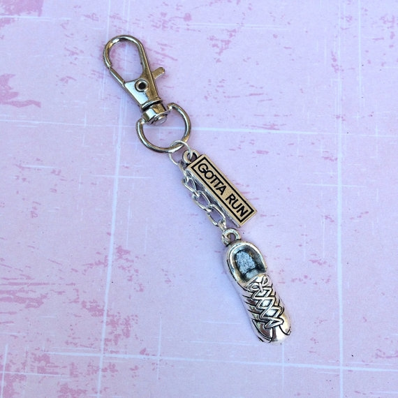 Gotta Run Motivational Running Keychain / Fitness Jewelry / Fitness ...