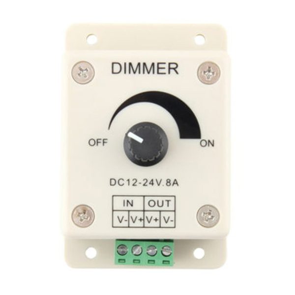 Creative Adjustable 12V 8A LED Strip Light Switch Dimmer Brightness ...