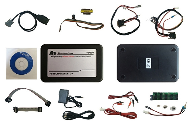 2015 Latest Version VD300 V54 FGTech Galletto 4 Master BDM-TriCore-OBD ...