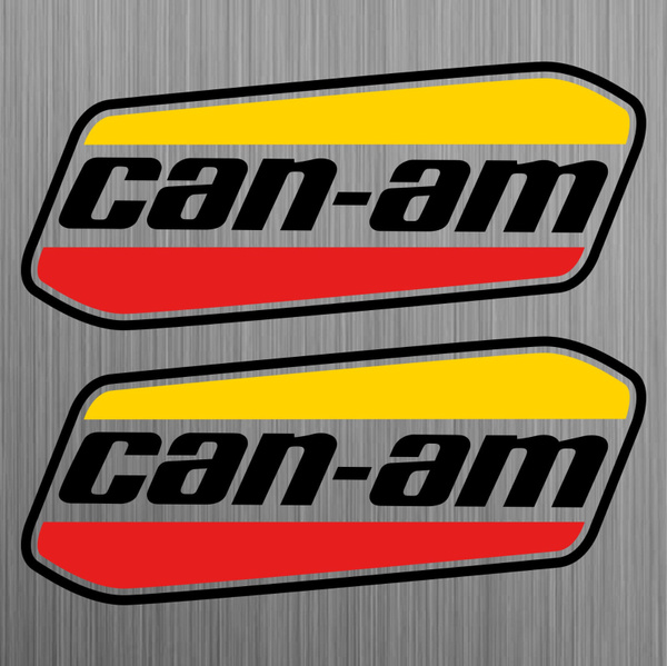 2 x can-am canam sticker quad ATV decal | Wish