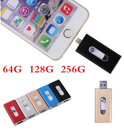 New 64GB/ 128GB/ 256GB/ flash drive USB memory sticks hd for Android ...