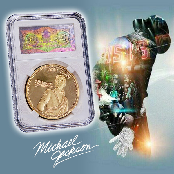 Wr Coin Collection Shop 24k Gold Michael Jackson Commemorative Coin ...