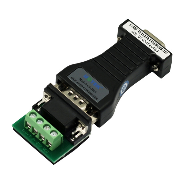 RS232 to RS485 converter with optical isolation passive interface ...