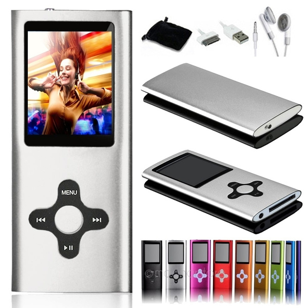 For 8GB 16GB 32GB 9 Colors 1.8 LCD Screen Mp3 Mp4 Player with FM Radio ...