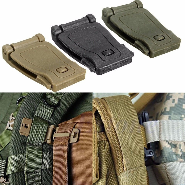 5 pcs Molle Strap Backpack Bag Webbing Connecting Buckle Clip 30mm | Wish