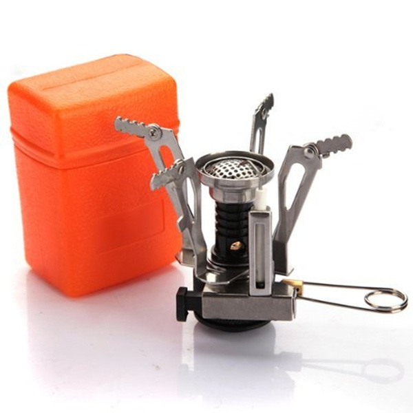Outdoor Picnic Burners Stove Camping Gas Stove Portable Folding Mini ...
