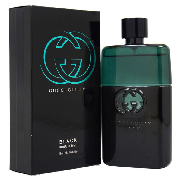 Gucci Guilty Black Pour Homme by Gucci for Men - 3 oz EDT Spray | Wish