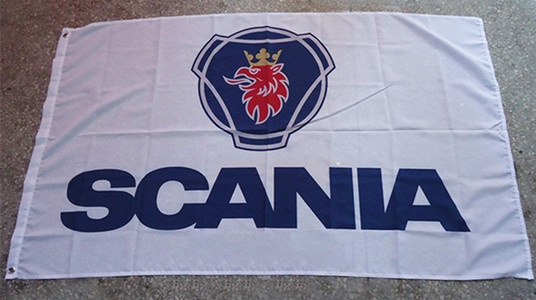 Scania Flag Scania Car Banner Flags 3X5Ft white Polyester Banner | Wish