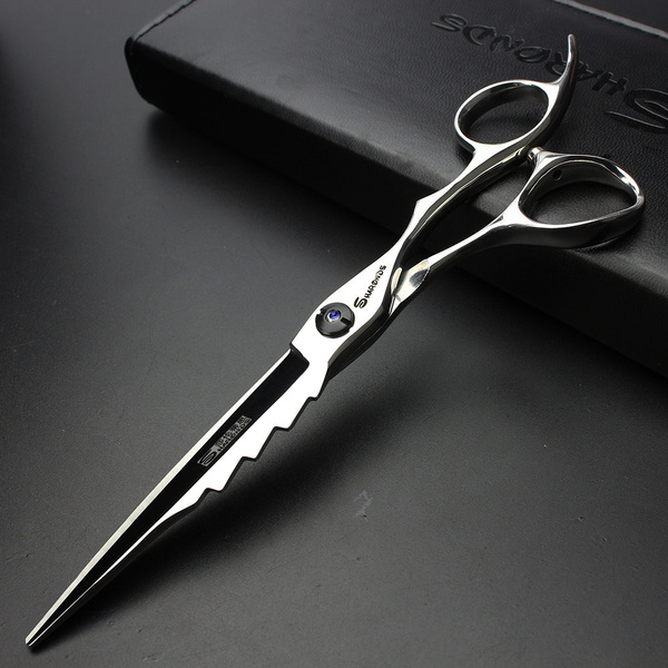 6.5 inch high-quality hair salon scissors cool shape | Wish