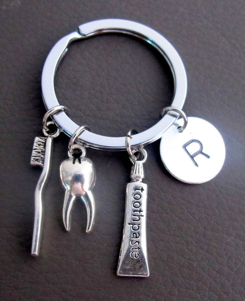 Dental Hygienist Keychains, Personalized Dental Hygienist Gifts, Dental ...