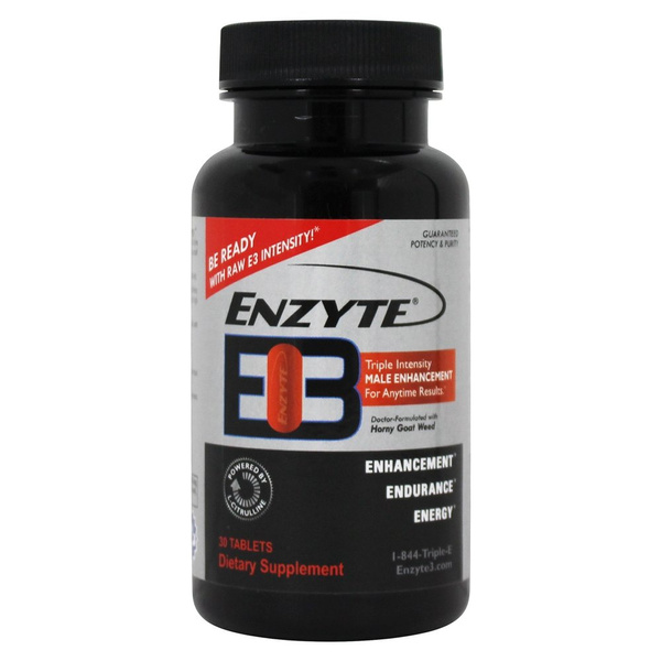 Enzyte - E3 Triple Intensity Male Enhancement - 30 Tablets | Wish