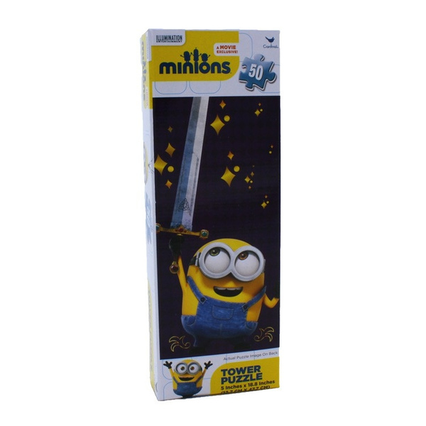 Despicable Me Minions 50 Piece Tower Puzzle, Sword | Wish