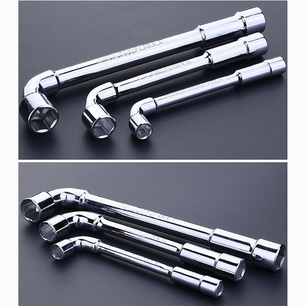 Thegirltoheaven Hardware L Type Pipe Wrench Chrome Vanadium Steel ...