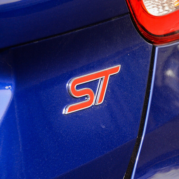3D ST Logo Chrome Refitting Styling Car Emblem Badge Auto Exterior ...