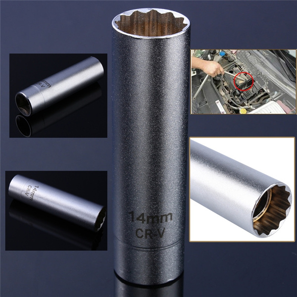 14mm Plug Socket Magnetic Removal Tool 3/8"Drive for Nisan | Wish
