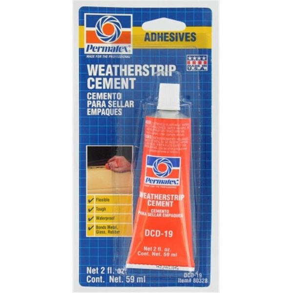 Permatex 80328 Weatherstrip Translucent Cement and Sealer | Wish
