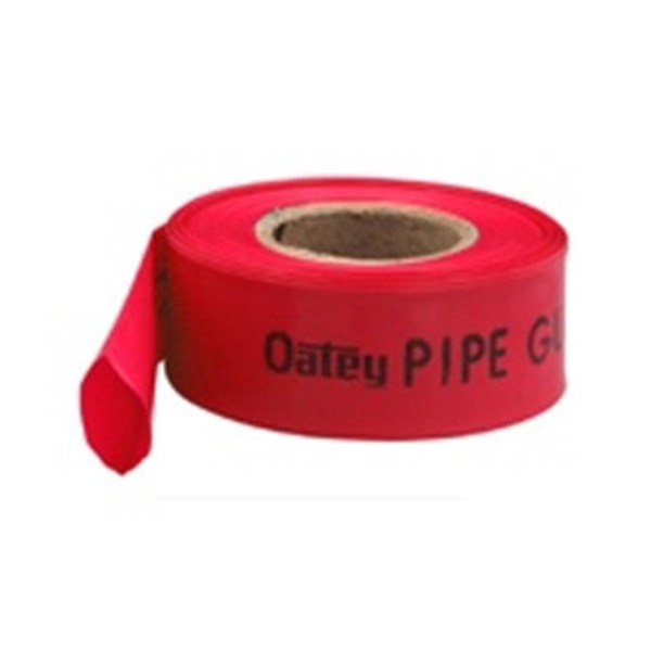 Oatey 38708 200 Ft. Poly Red Pipe Guard Tape | Wish