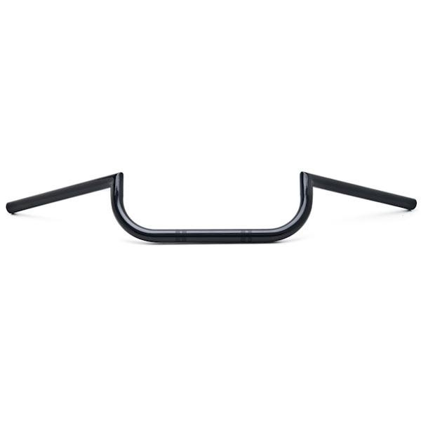 Motorcycle Handlebar 7/8" Black Steel Cafe Racer Clubman Style Bobber ...
