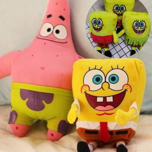 1pc New SpongeBob Squarepants Patrick Star Soft Plush Toy Sponge Bob ...