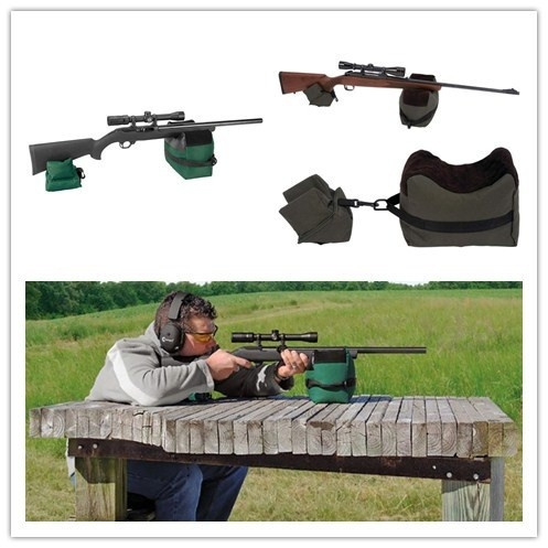 Shooting Front & Rear Benchbags Shooting Gun Rest Bag Set Rifle Target ...