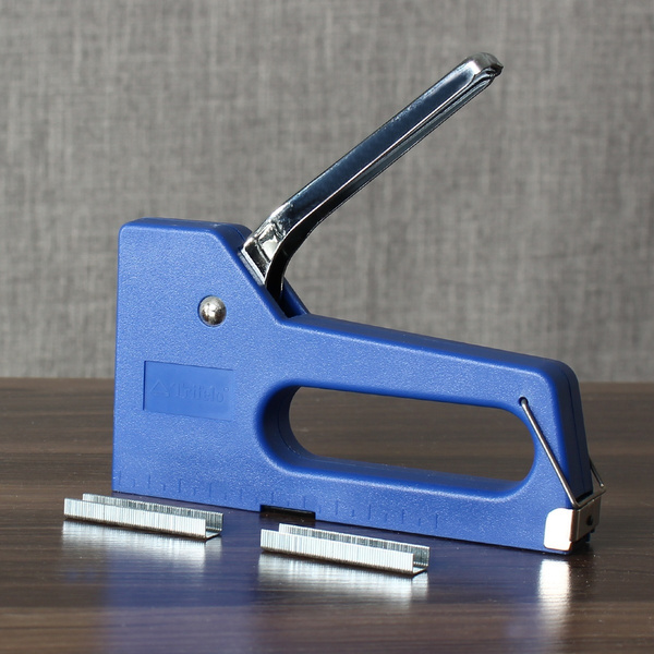 Staple Gun Stapler Stapling Machine Kit w/ 100pcs 6mm Staples Craft ...