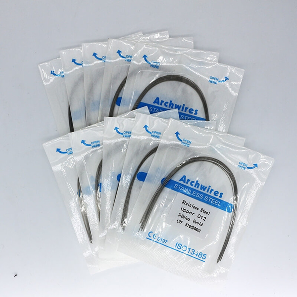 1 Pack Dental Orthodontic Stainless Steel Round Wire Oval Form 10pc/pk ...