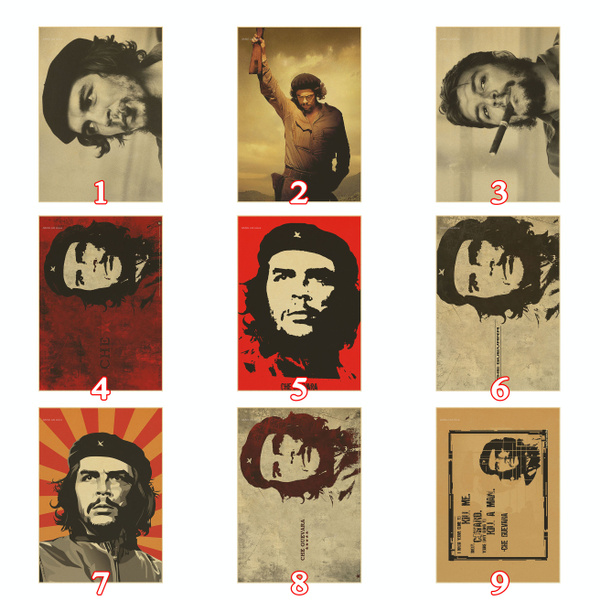 Vintage Che guevara Poster Retro art Wall home Decoration | Wish