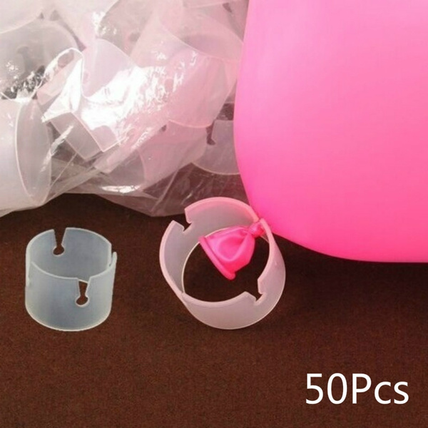 50Pcs Decorative Easily Balloons Connectors Clips DIY Arches Wedding ...