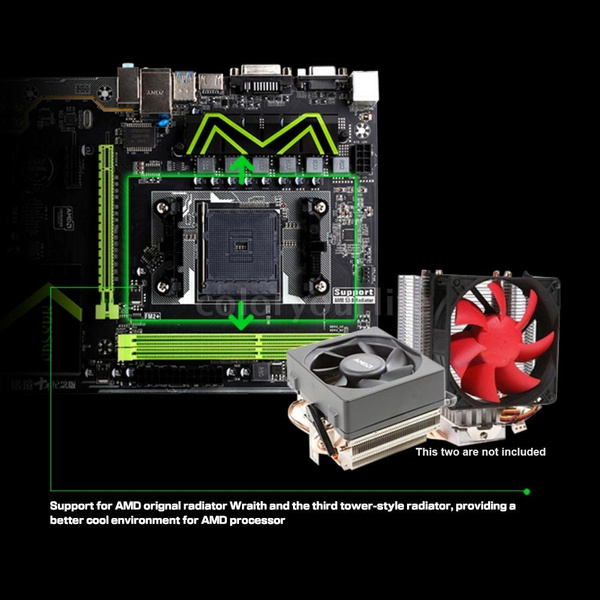Desktop Motherboard MAXSUN MS-A88 Gaming PRO for AMD A88 FM2/FM2 ...