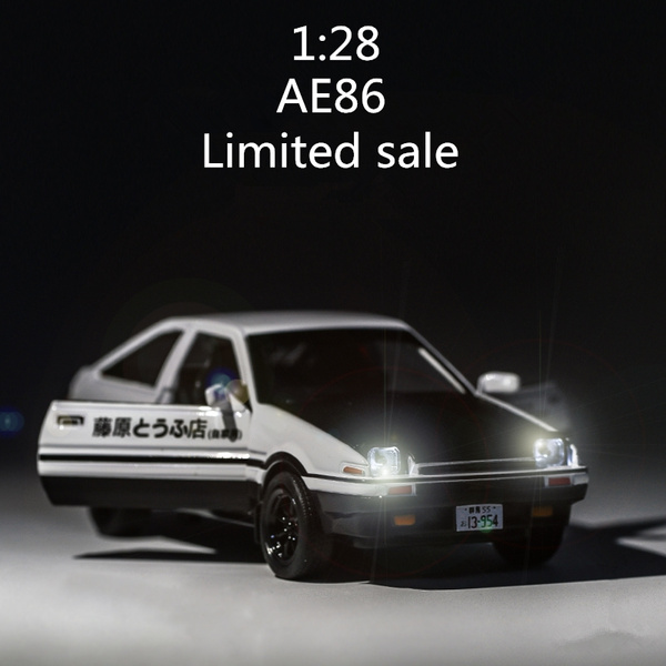 Initial D Movie Series Limited Edition 1:28 AE86 Simulation of Metal ...