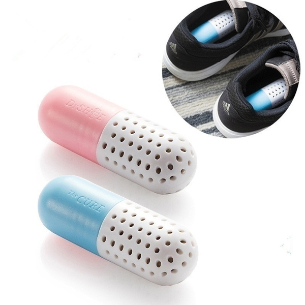 1 PCS Creative Capsule Shape Shoe Dryer Deodorizer Desiccant Moisture ...