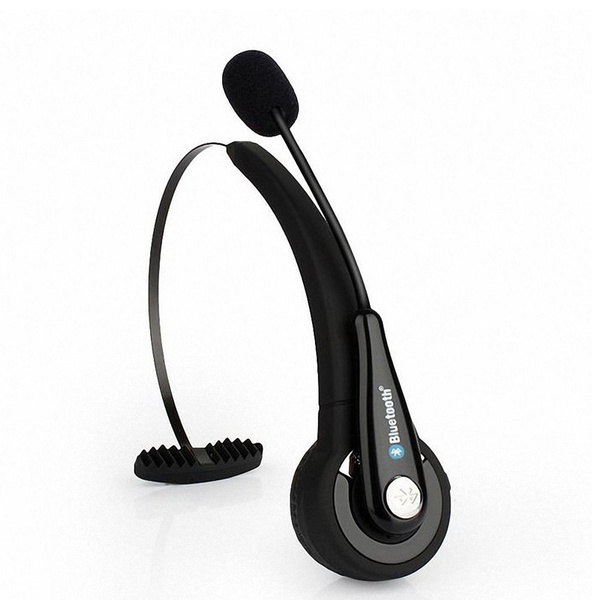 Trucker Over the Head Wireless Boom Mic Headset Headphone Bluetooth ...
